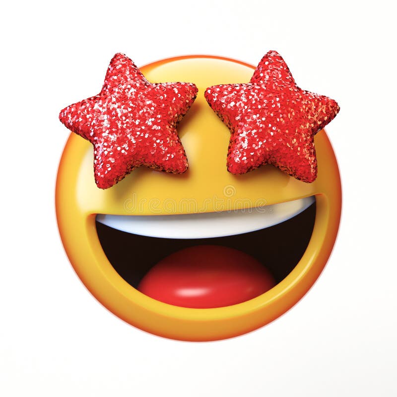 Red Star Emoticon Symbol, Pixel Art Design Stock Vector - Illustration ...