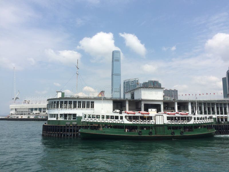Star Ferry Pier editorial stock photo. Image of pier - 59122363