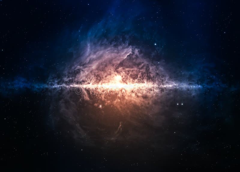 Star Field in Deep Space Many Light Years Far Stock Image - Image of ...