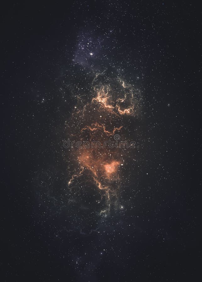 Star Field in Deep Space Many Light Years Far Stock Photo - Image of ...