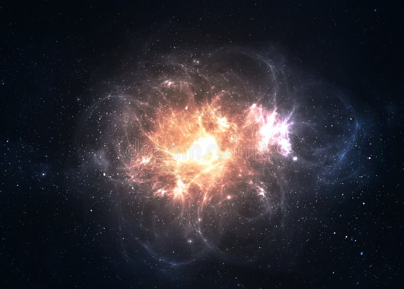 Star Field in Deep Space Many Light Years Far Stock Image - Image of ...