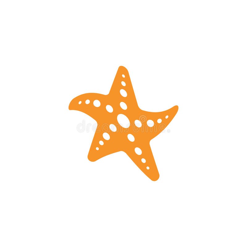 Star Fish Logo Template Vector Stock Vector - Illustration of aquatic ...