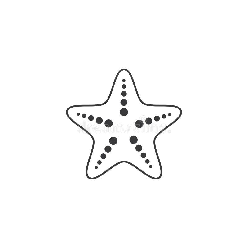 Star fish logo stock vector. Illustration of nature - 182662394