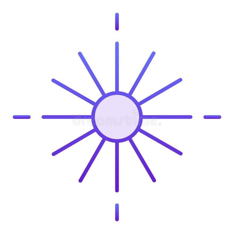 Star Flat Icon. Glowing Star Color Icons in Trendy Flat Style Stock ...