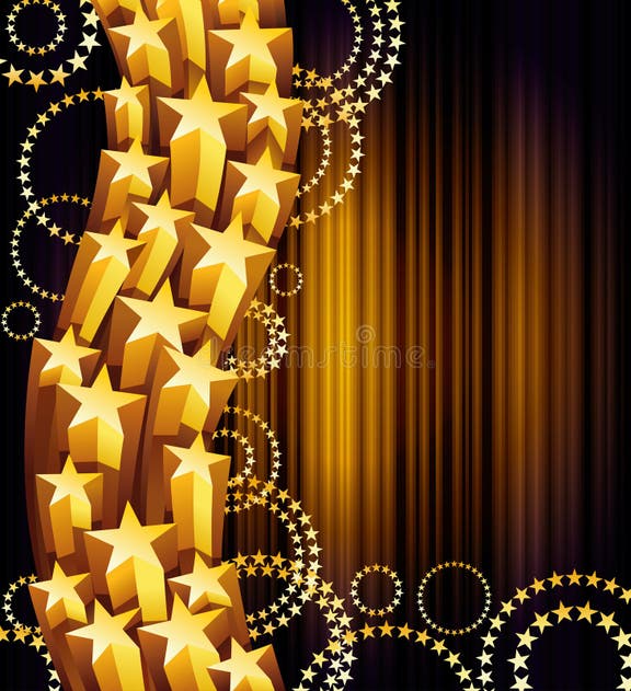 Star flow stock vector. Illustration of light, card, blank - 27831138