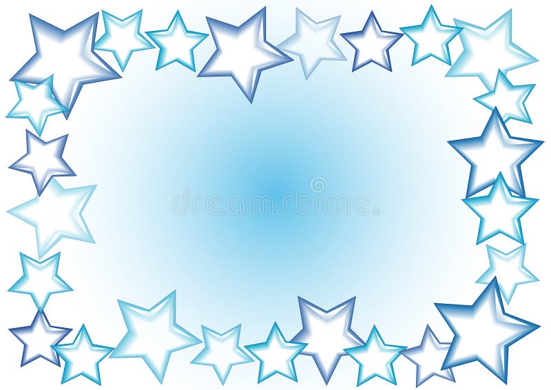 Star frame stock illustration. Illustration of card, greeting - 13527978