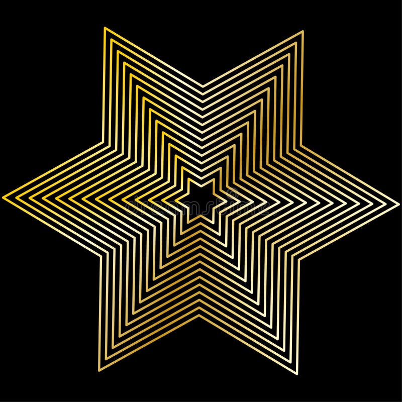 Star Frame. Shining Banner. Isolated on Black Transparent Background ...