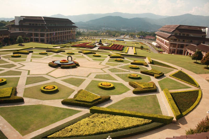 Star Garden stock image. Image of asian, house, home - 15263993