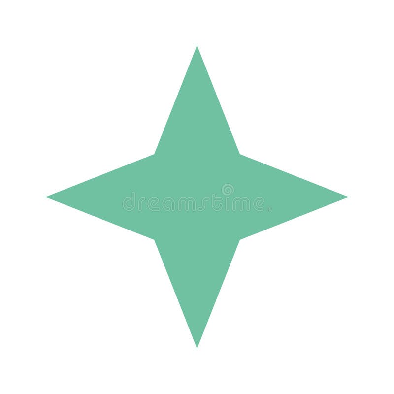 Star Geometric Element stock vector. Illustration of vector - 277340897