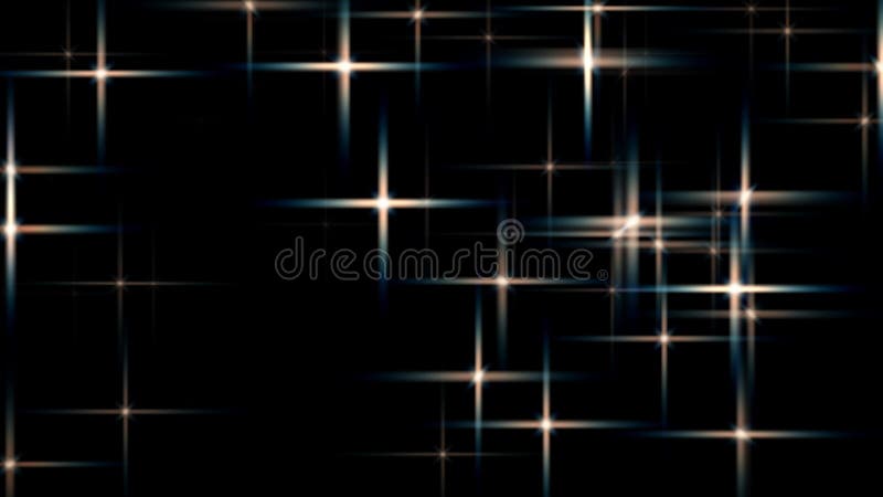 Star Glow Animation Blink Effect Background Stock Footage - Video of ...