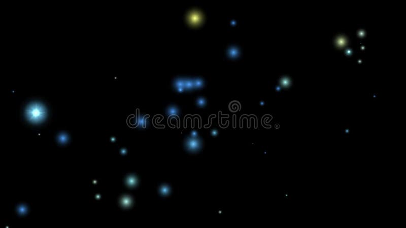 Star Glow Particle Animation Background Stock Video - Video of effect ...