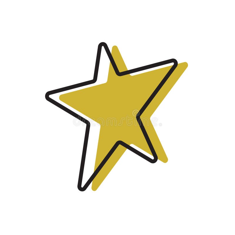 Star Graphic Design Template Vector Isolated Illustration Stock Vector ...