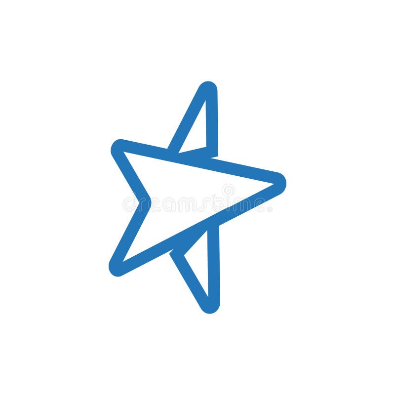 Star Graphic Design Template Vector Isolated Illustration Stock Vector ...