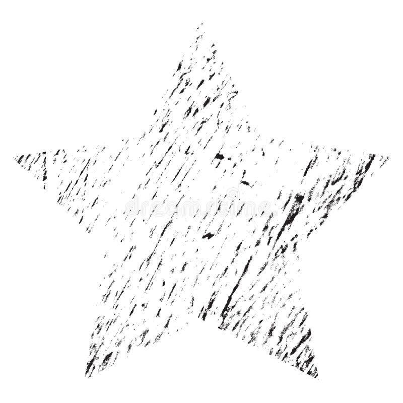 Star Grunge stock vector. Illustration of element, distress - 46404983