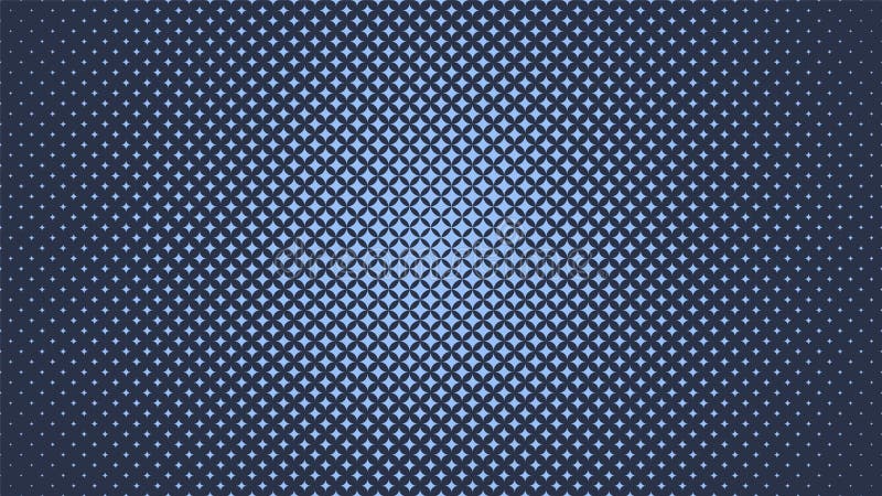 Star Halftone Pattern Vector Diverging Radially Texture Blue Abstract ...