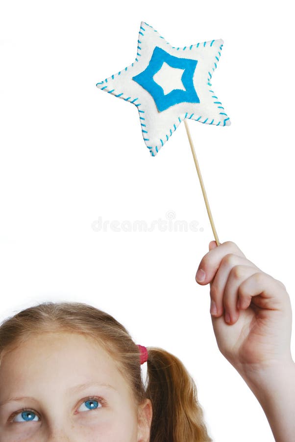 Star in hand stock image. Image of enjoyment, child, asterisk - 4611019