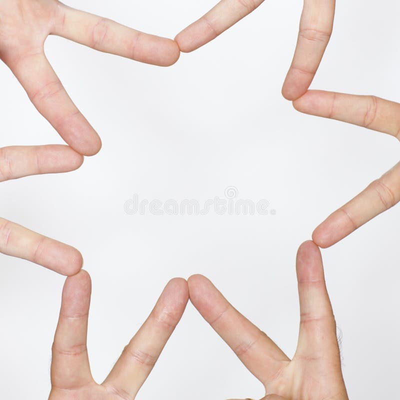 Star from hands stock photo. Image of network, imagination - 20850110
