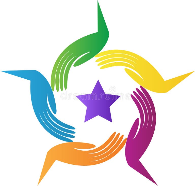 Joining Hands Logo Stock Illustrations – 196 Joining Hands Logo Stock ...