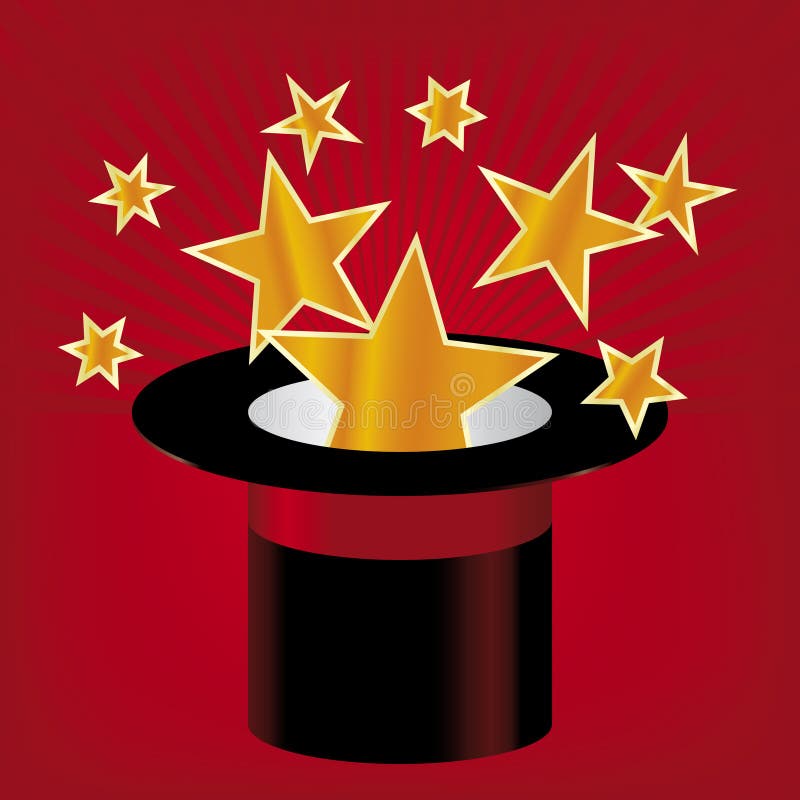 Star hat (vector) stock vector. Illustration of imagination - 2973568
