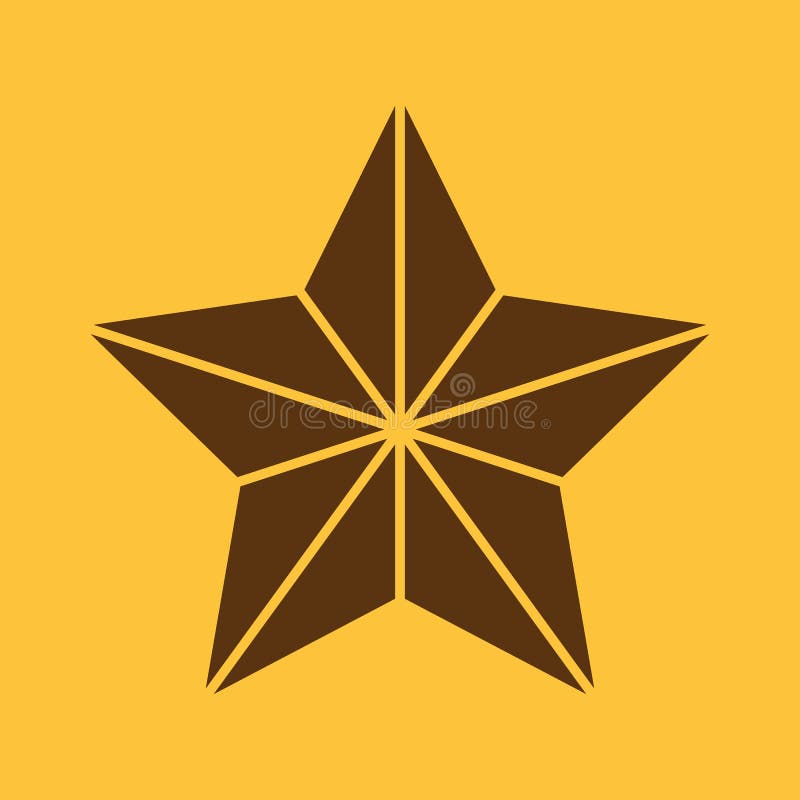 The Star Icon. Best and Favorite, Quality Symbol Stock Illustration ...