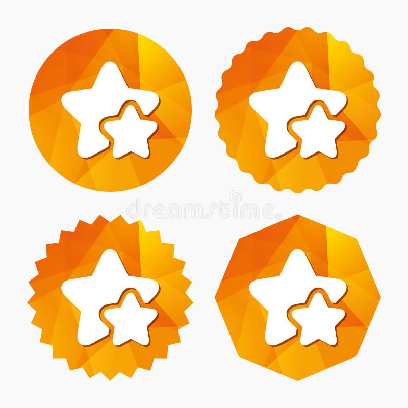 Star icon. Favorite sign stock vector. Illustration of interface - 79610126