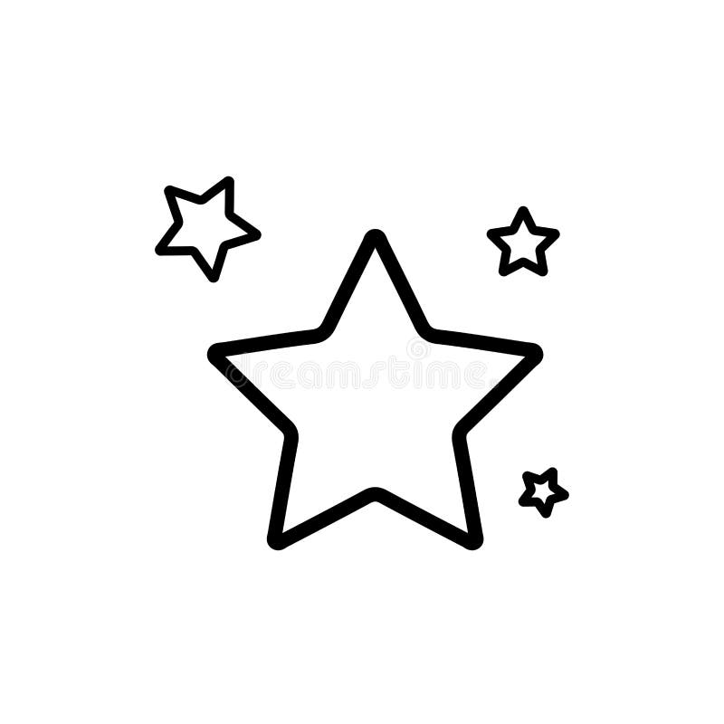 Star Icon Flat Vector Template Design Trendy Stock Vector ...