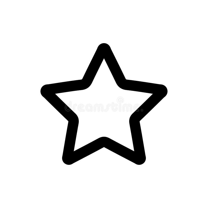 Star Icon Flat Vector Template Design Trendy Stock Vector ...