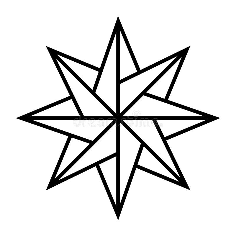 Solid Black Star Clipart