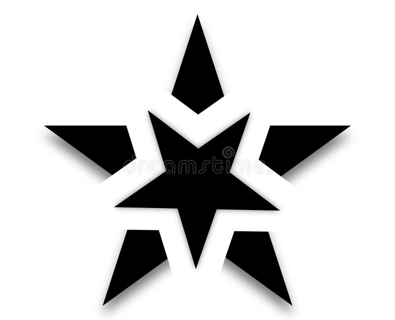 Illustration of Star Icon , Star Symbol Logo Stock Illustration ...