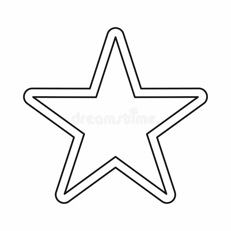Star Drawing Outline