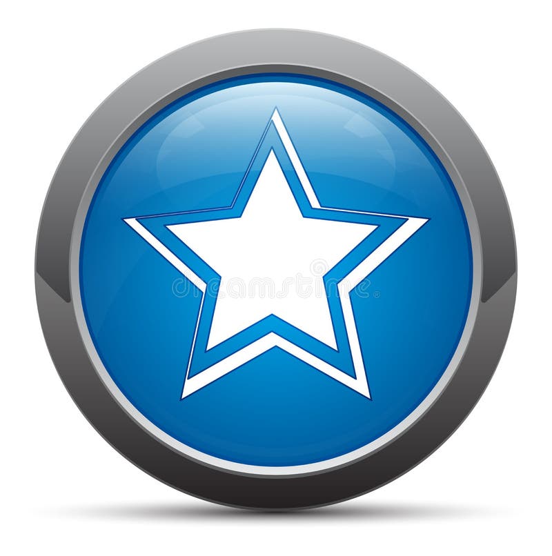 Star Icon Abstract Blue Background Illustration Digital Texture Design ...