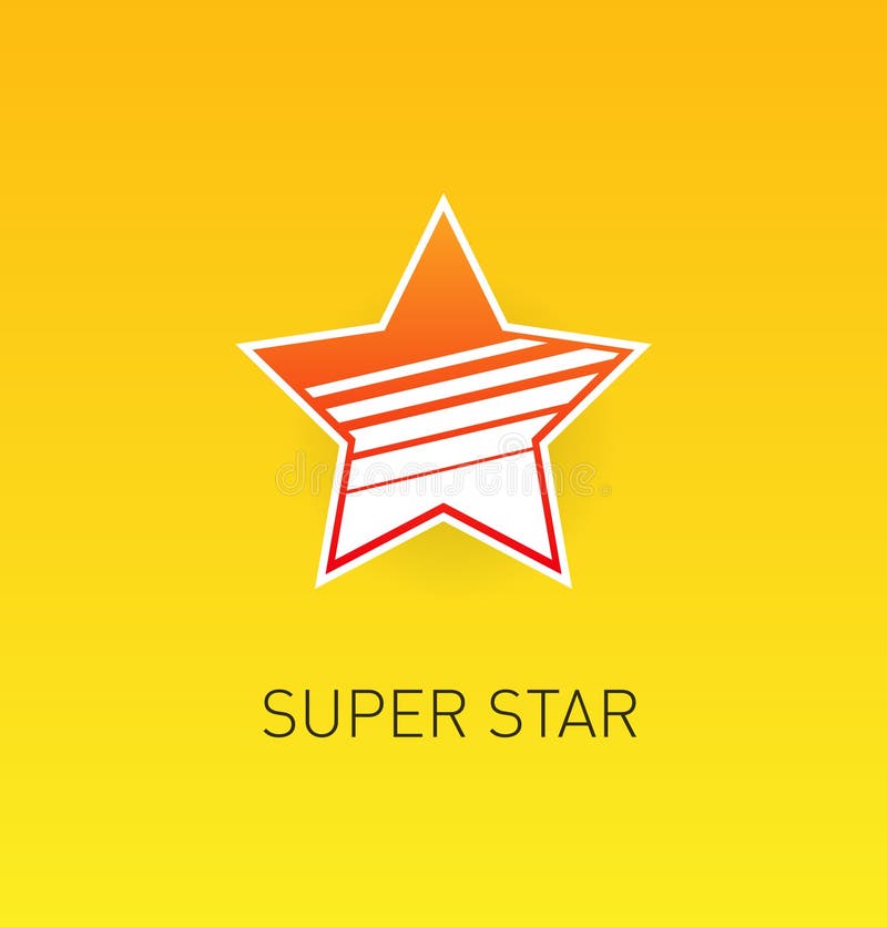 Star icon. Retro style. stock illustration. Illustration of star - 34798498