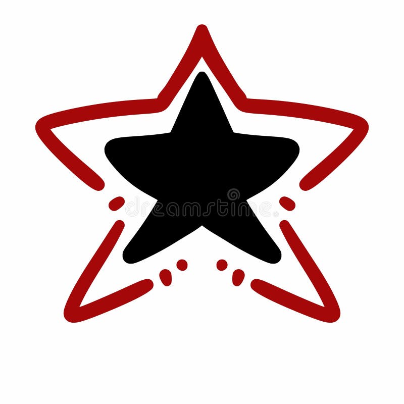 Star Icon. Simple Illustration of Stars Icons for Web Stock Illustration - Illustration of award ...