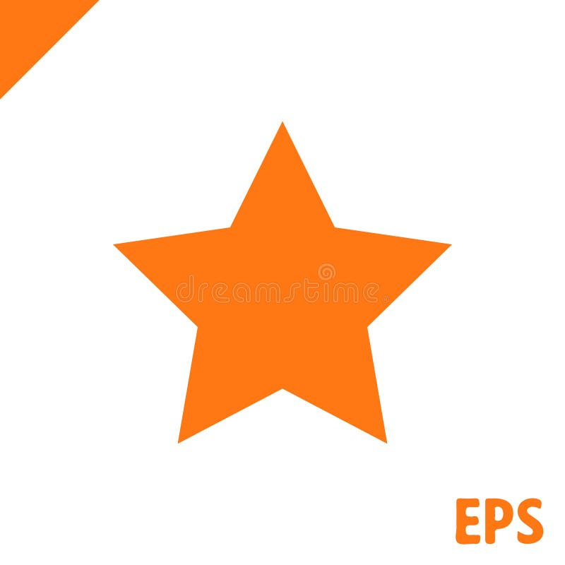 Star Icon Stock Vector Illustration Flat Design Stock Vector ...