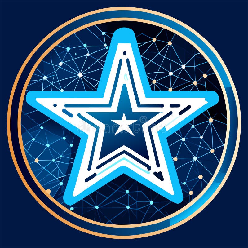 Star Icon. Star Icon. Vector Star Icon in Flat Style Stock Illustration ...