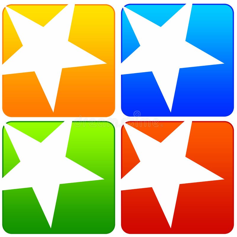 Star Comany Logo stock vector. Illustration of company - 14870685