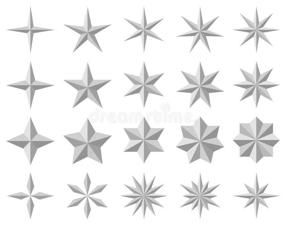 Seven Pointed Star Shape Vector Stock Illustrations – 147 Seven Pointed ...