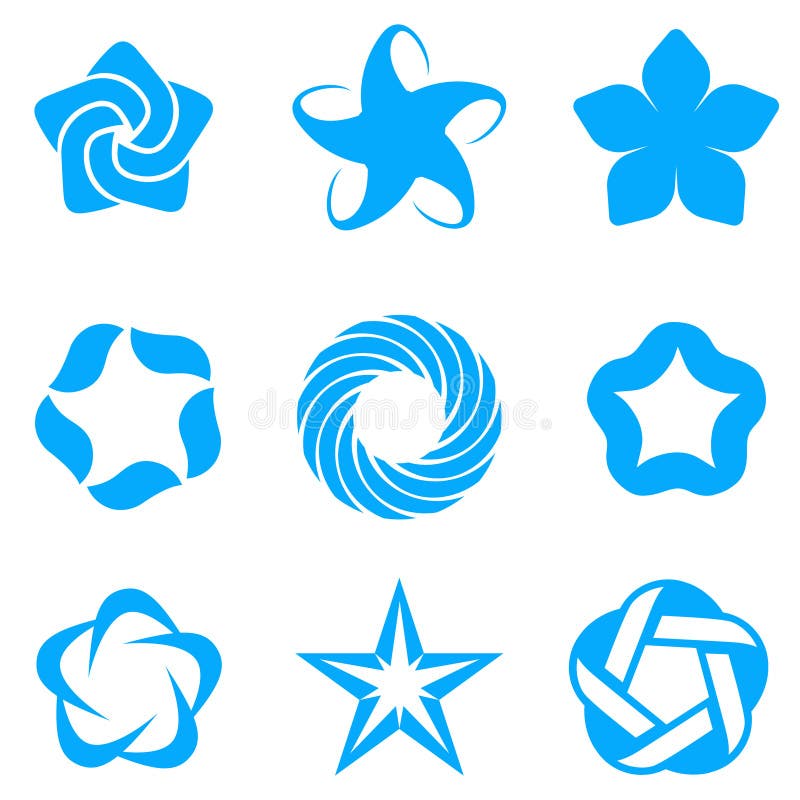 Star icons set. stock vector. Illustration of concept - 27464179