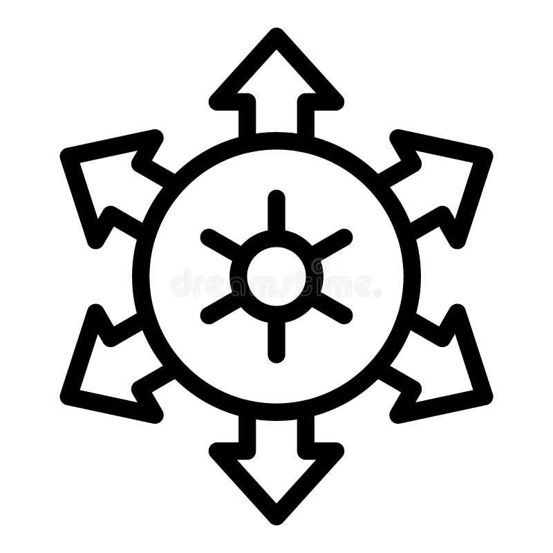 Star Integrity Icon Outline Vector. Trust Vision Stock Vector ...