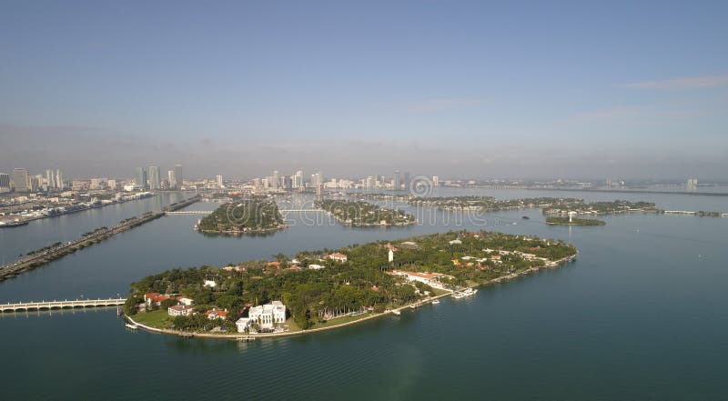 Star Island Miami Beach stock image. Image of single - 82243665
