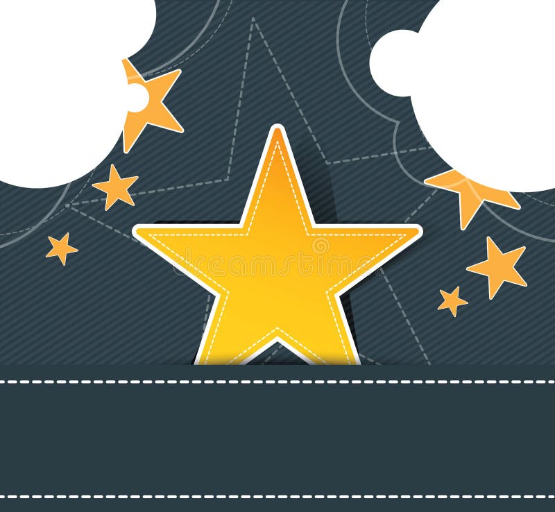 Star label on retro design stock vector. Illustration of splash - 26113681