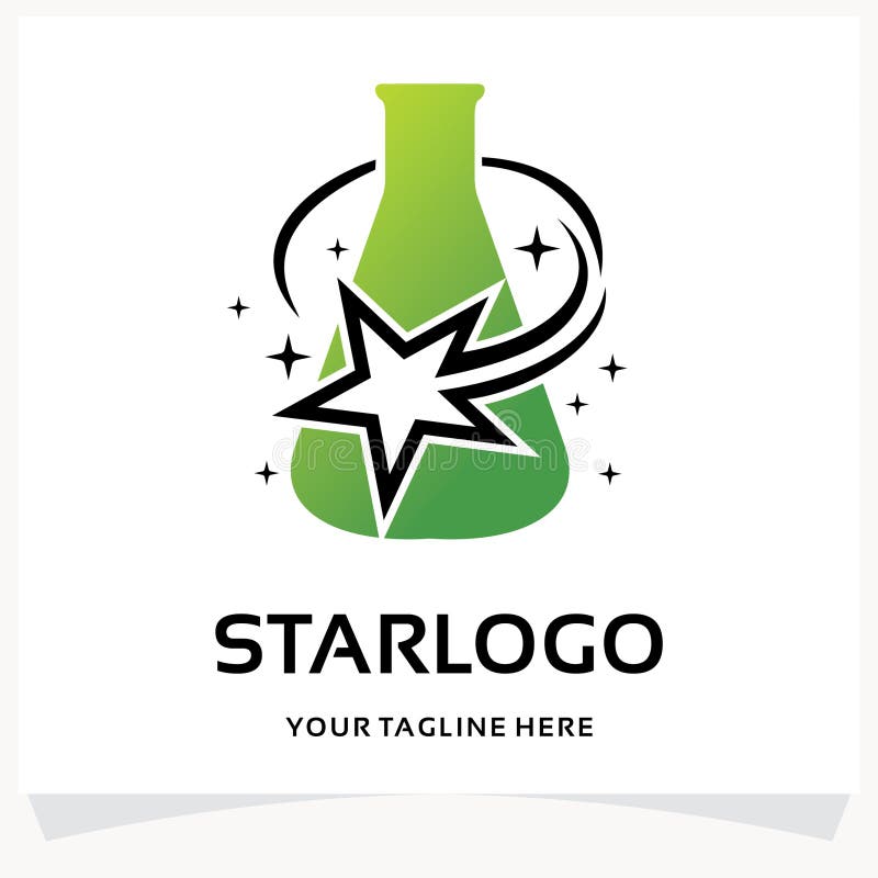 Star Labs Logo Design Template Inspiration Ilustración del Vector ...