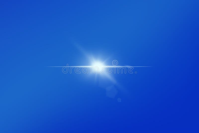 Star Light in Blue Background HD Stock Illustration - Illustration of ...
