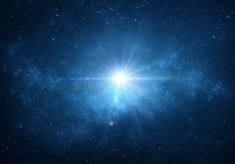 Star light glowing stock image. Image of cosmos, night - 163389967
