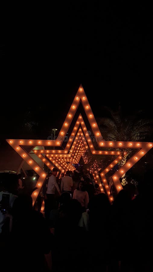 Star lights display editorial photo. Image of bombay - 240928961
