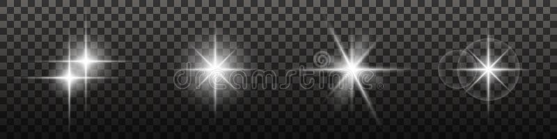 Star Lights. Light Effect of Lens Flare. Bright Light Rays. Shine ...