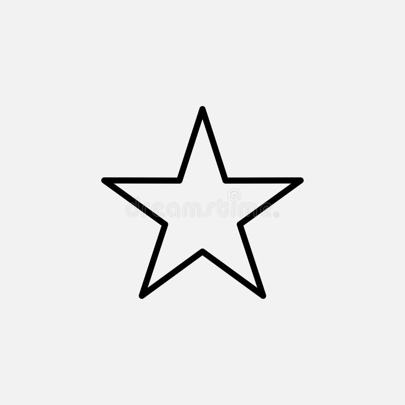Star Line Icon Design Concept Stock Vector - Illustration of fantasy ...