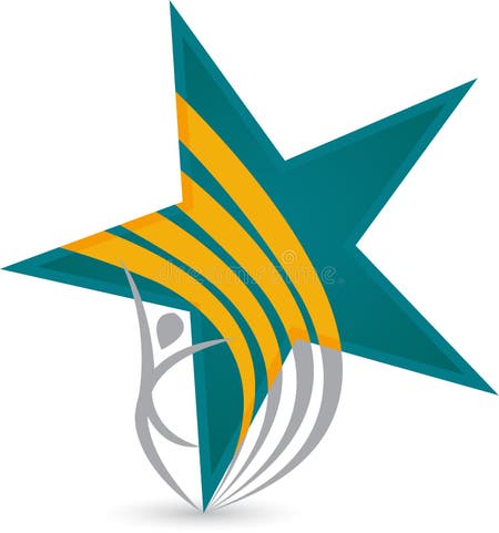 Color Human Star Logo Stock Illustrations – 2,477 Color Human Star Logo ...