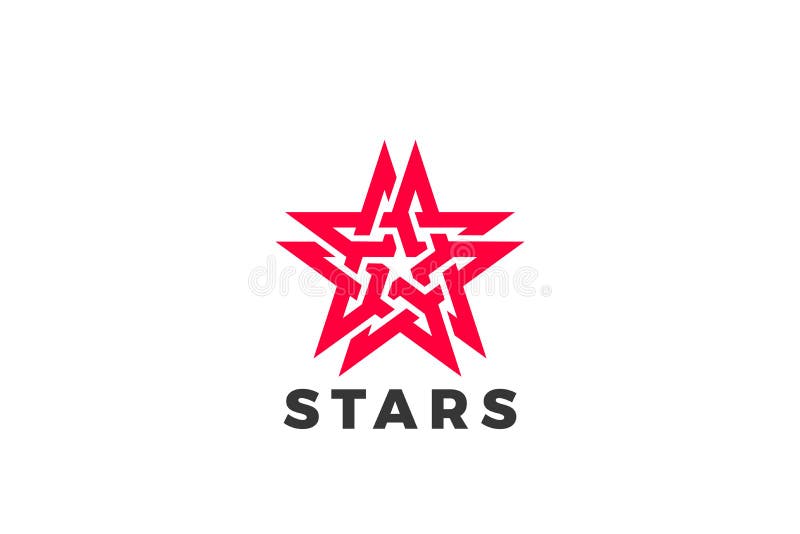 Five Point Star Outline Stock Illustrations – 956 Five Point Star ...