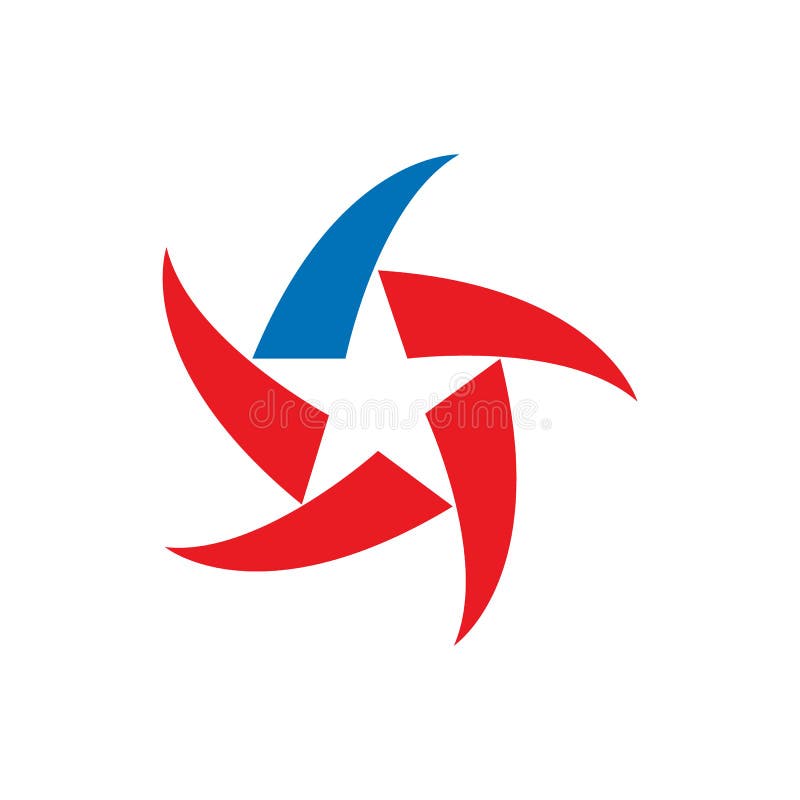 Star Logo Abstract Vector Modern Template Symbol Design Stock Vector ...